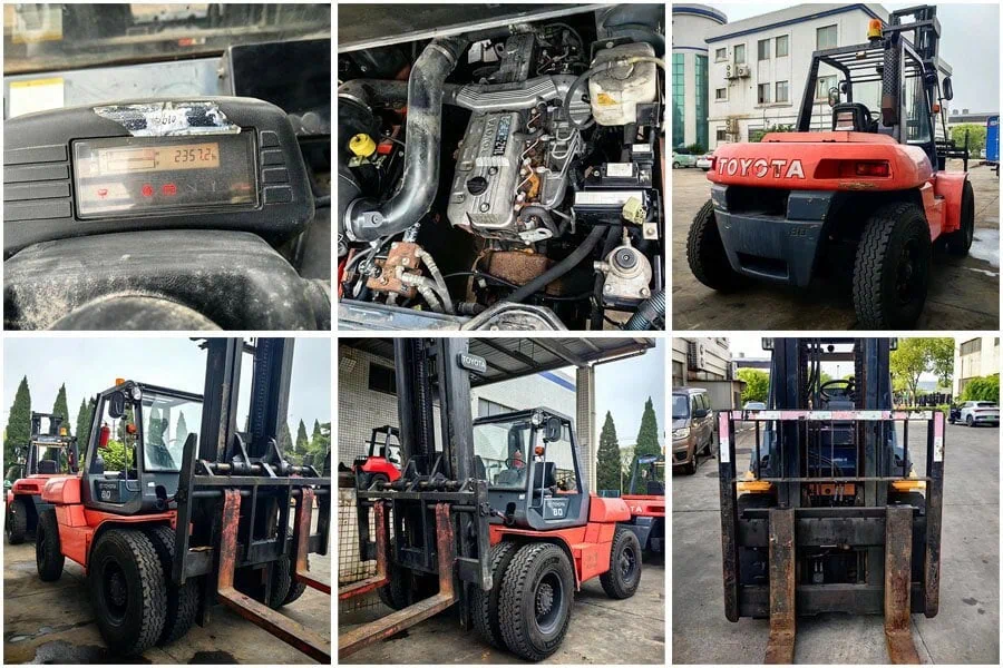 8 Ton Toyota Forklift For Sale 80 Used 2nd Hand Diesel Forklifts Truck