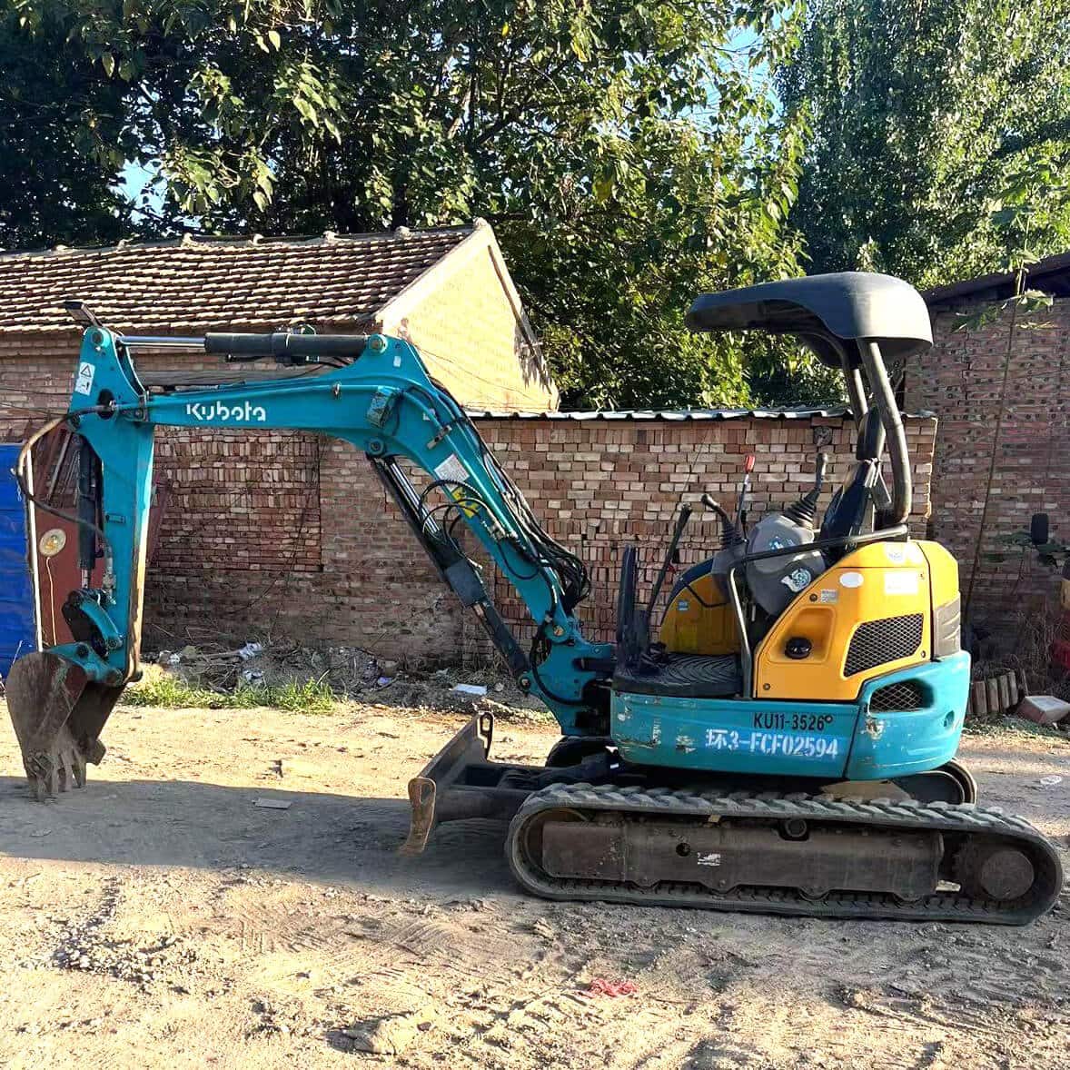 Used Kubota U30 Excavator For Sale Original Color Second-Hand Mini ...