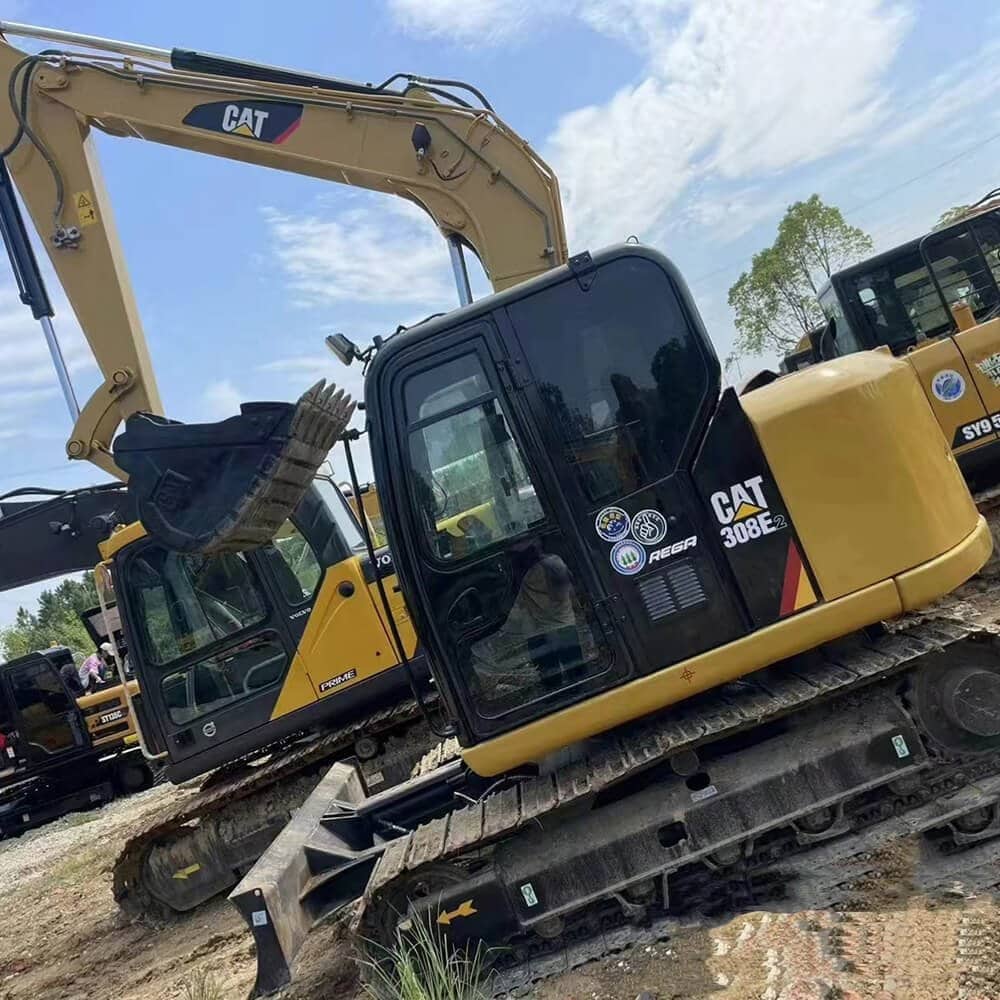 Used CAT 308E2 For Sale Second-hand Small Excavator Caterpillar 308E ...