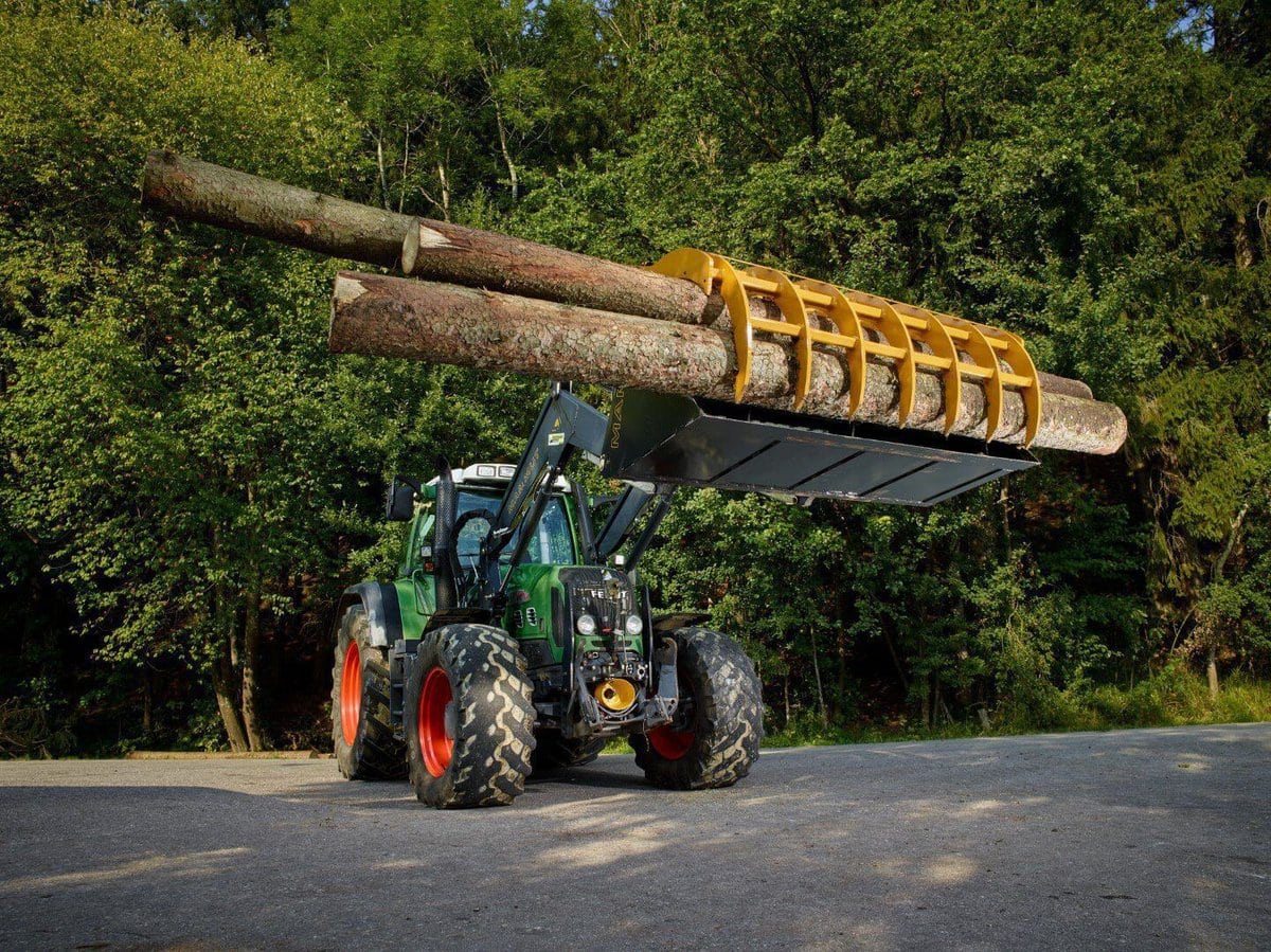Wheel Loader Hydraulic Grab: Great Performance VS Bucket, Fork And Other 1